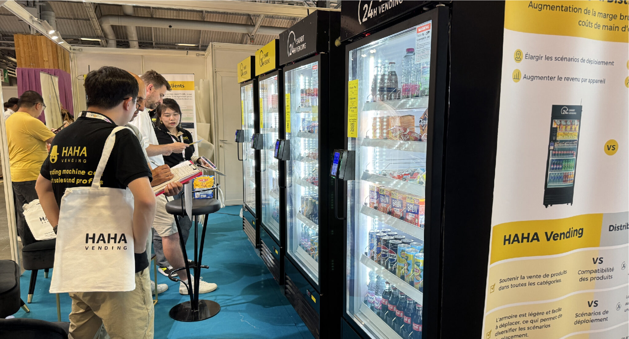 HAHA Vending-AI Vending Machines Inventor & Supplier