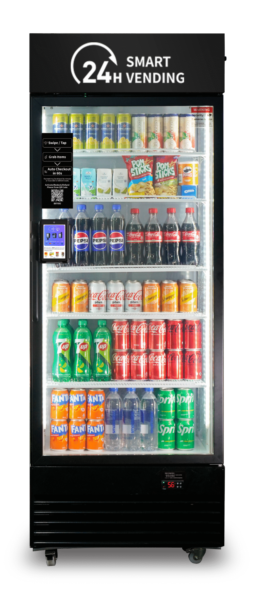HAHA AI Combo Smart Vending Machine – Smart Fridge Vending Machine ...