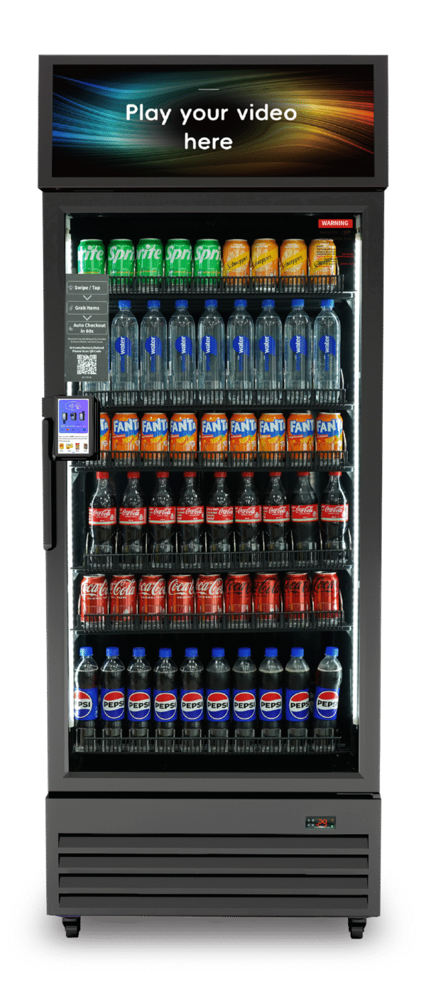 HAHA AI Combo Smart Vending Machine – Smart Fridge Vending Machine ...