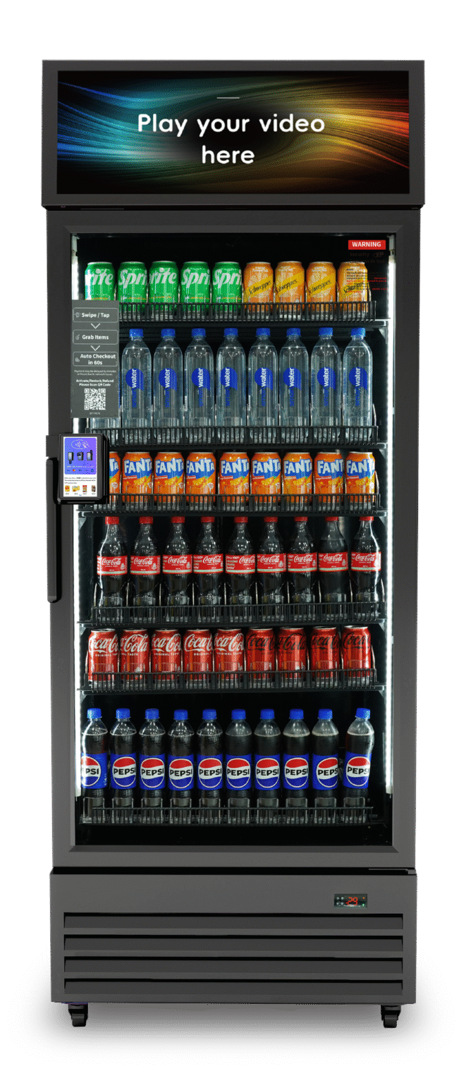 HAHA AI Combo Smart Vending Machine – Smart Fridge Vending Machine ...