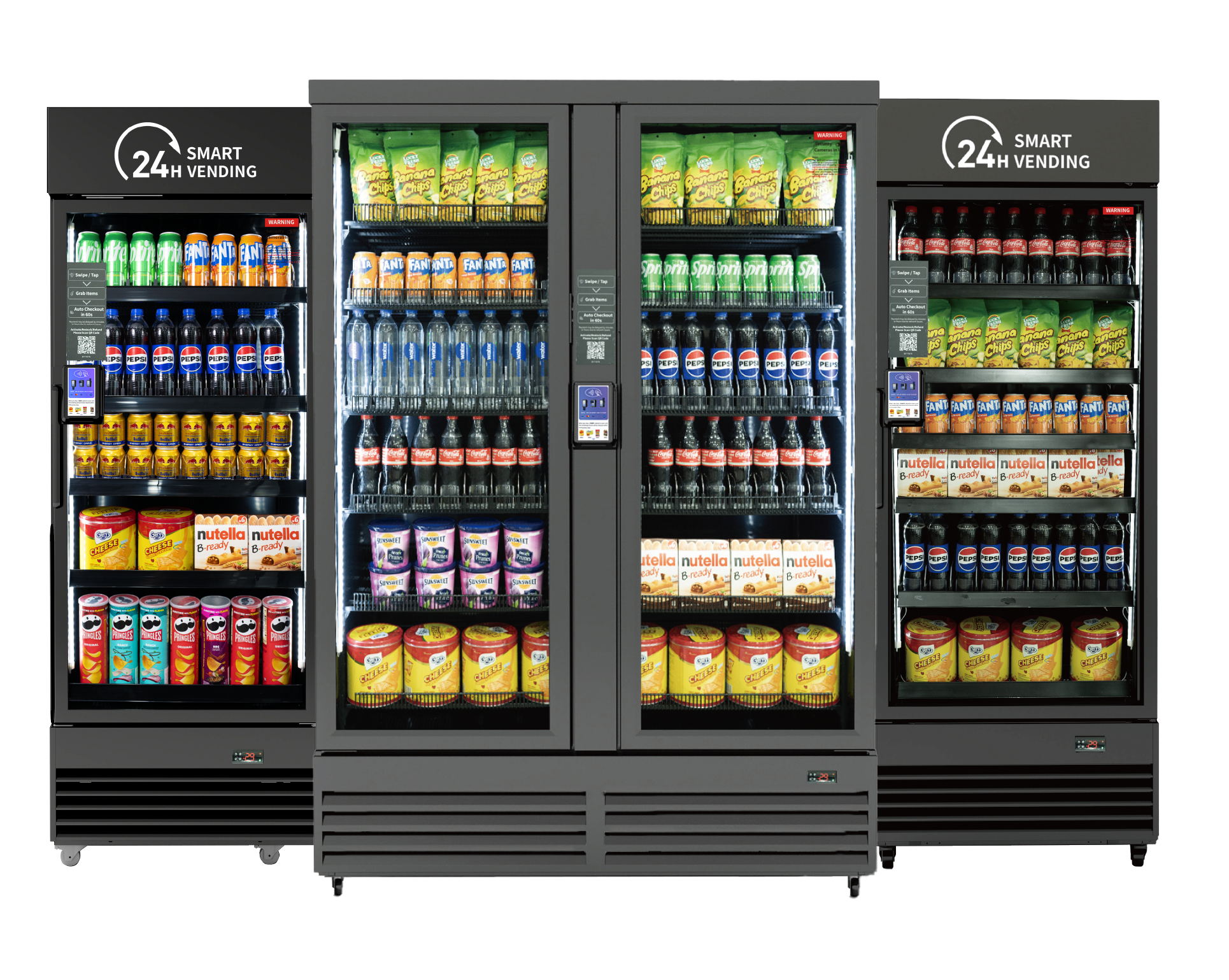 snack & beverage vending machine – HAHA AI Combo Smart Vending Machine